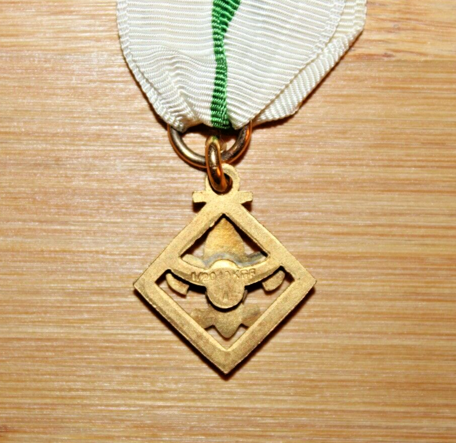Boy Scout Adult Leader Training Pin Ribbon 10K 1/20 Gold Filled | eBay