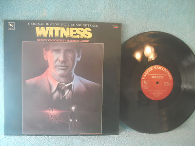 Witness, Soundtrack, Varese Sarabande Records STV 81237, 1985, Maurice ...