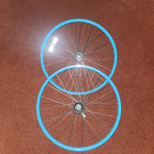 22" Bicycle Aluminum Rims Baby Blue Used | eBay