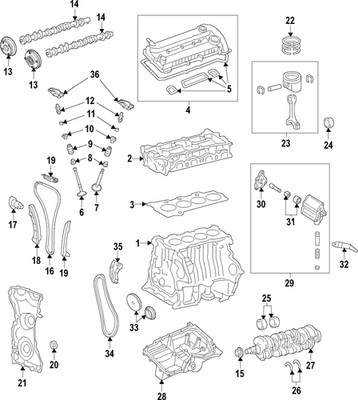 Genuine Mazda Valve Springs PE31-12-126 | eBay