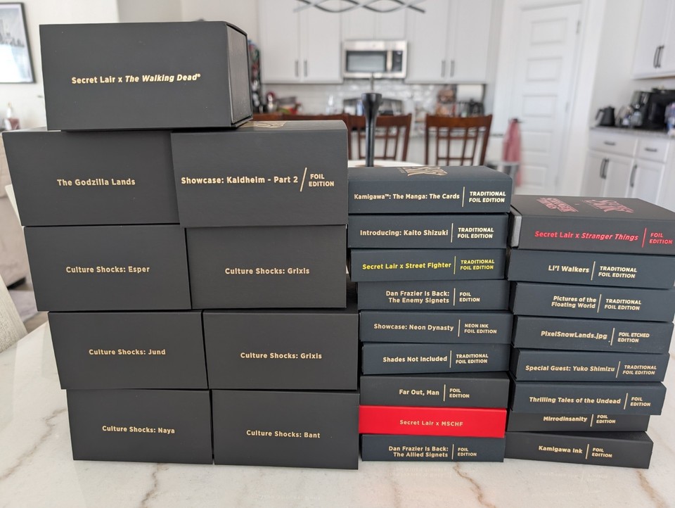 Secret Lair EMPTY boxes(Read Description) | eBay