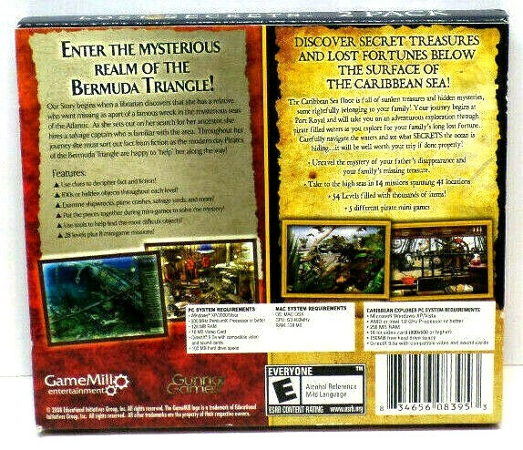 The Ultimate Hidden Object Combo Pack PC Caribbean Explorer / Bermuda ...