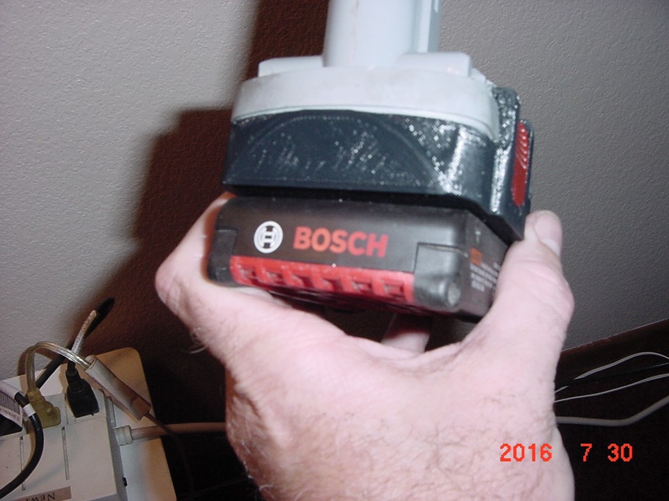 BOSCH battery adapter 18v NICAD to 18v lithium Kit | eBay