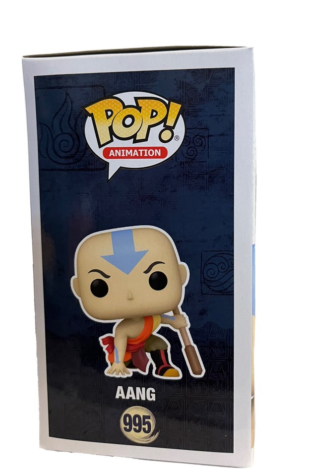 Funko Pop Aang #995 Avatar The Last Airbender Anime Vinyl Figure w ...