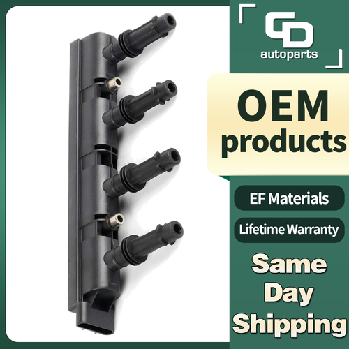 UF669 Ignition Coil + 4 Spark Plug FOR 1.4L Buick Encore Chevy Cruze ...