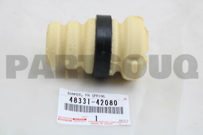 4833142080 Genuine Toyota BUMPER, FRONT SPRING, RH/LH 48331-42080 | eBay