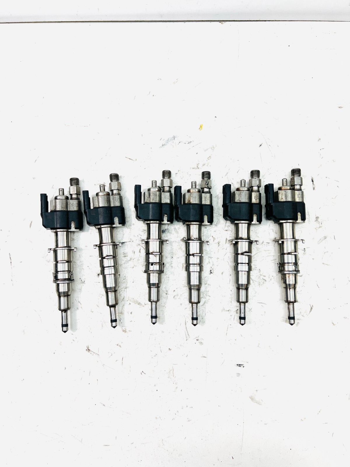07-13 BMW E82 E90 E70 E71 N54 N63 High Pressure Fuel Injector SET of 6 ...