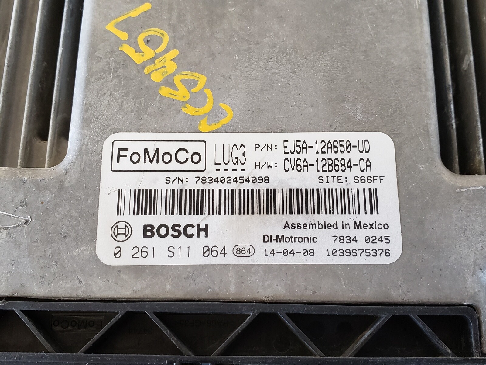 2013-2015 Escape EJ5A-12A650-UD Computer Brain Engine Control ECU ECM EBX Module | eBay