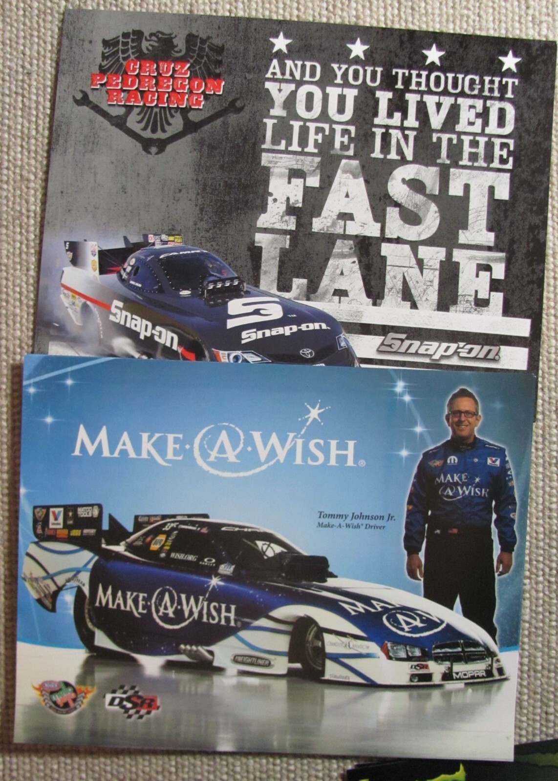 Lot of 28 Drag Racing NHRA Promo Photos Tony Pedregon, Shawn Langdon | eBay