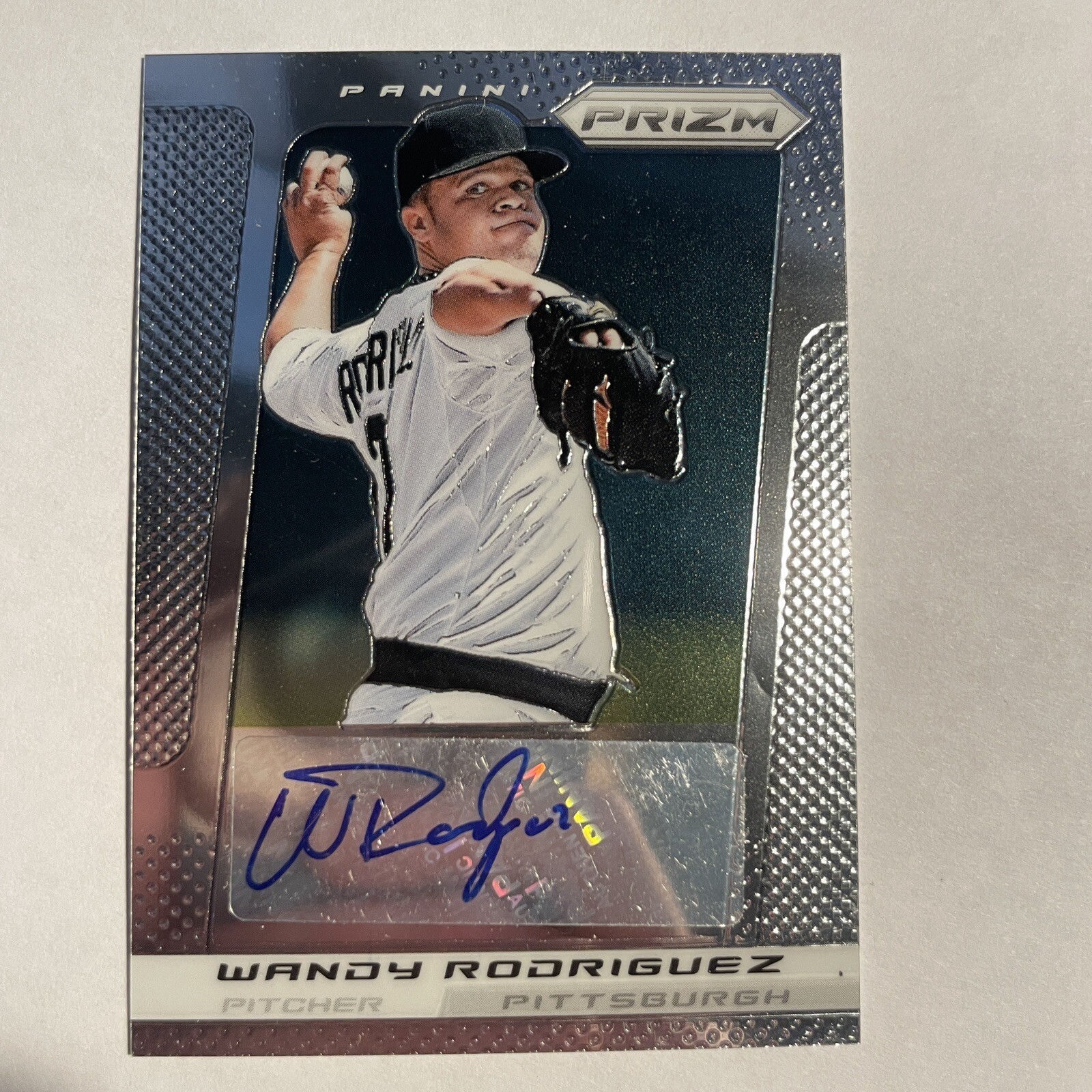 2013 Panini Prizm Auto #WR Wandy Rodriguez Pittsburgh Pirates | eBay