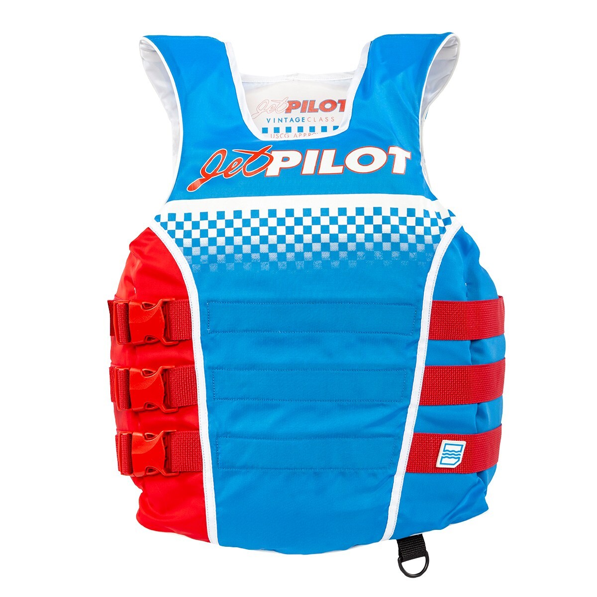JETPILOT Nylon Vintage Side Entry Life Vest PFD Red LG/XL WJP-21212-SD ...