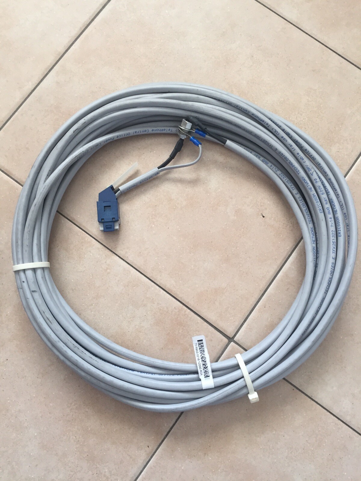 Ericsson Cable TSR 903 0216/12000 r2a Cable Aastra for Power DC 48v NEW ...