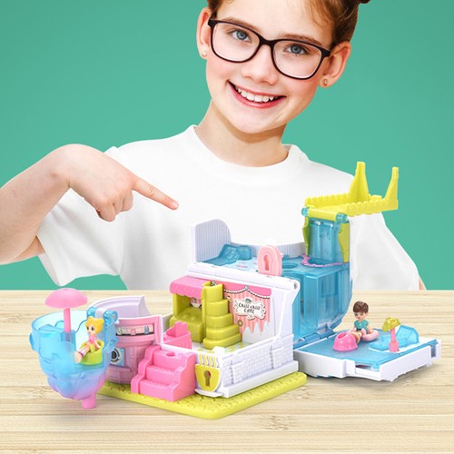 Simulation Dollhouse 3d Folding Early Education Simulation Doll House ...