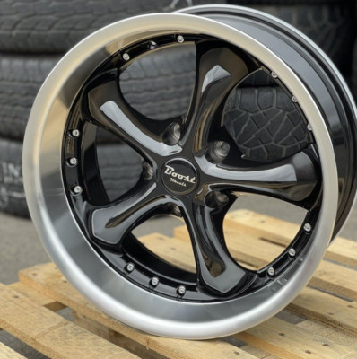 17" Old school Retro "Boost" alloy wheel set - Suit Holden HQ-WB PCD ...