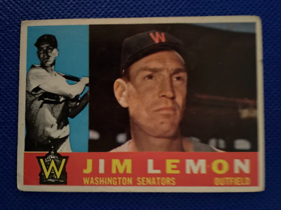 1960 TOPPS # 440 JIM LEMON B | eBay