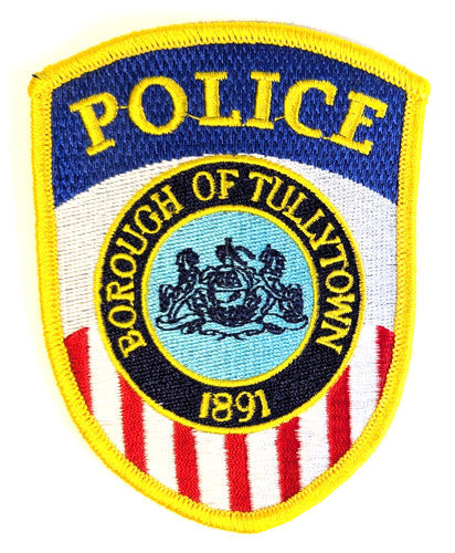 Police Patch Borough of Tullytown PA Excellent Cond | eBay