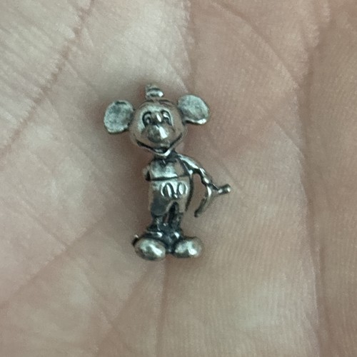Vintage Walt Disney Productions Mickey Mouse Sterling Silver Charm ...
