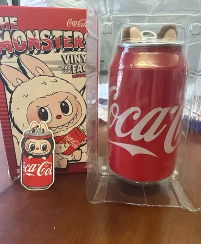 POPMART Labubu THE MONSTERS Coca-Cola Vinyl special secret with box ...