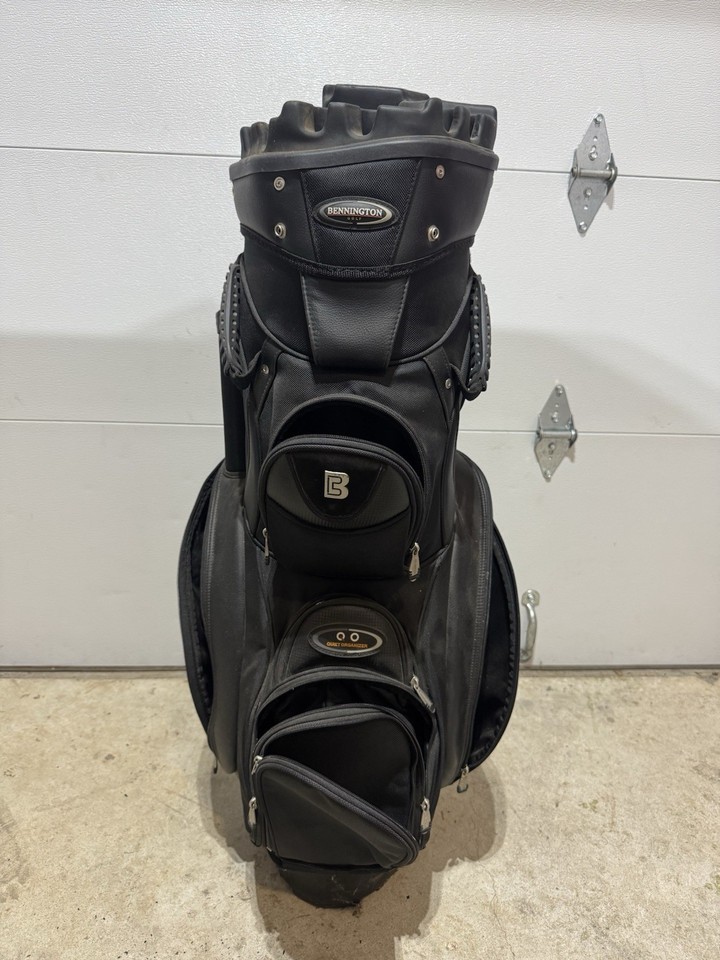 Bennington Golf Club Black Cart Bag | eBay