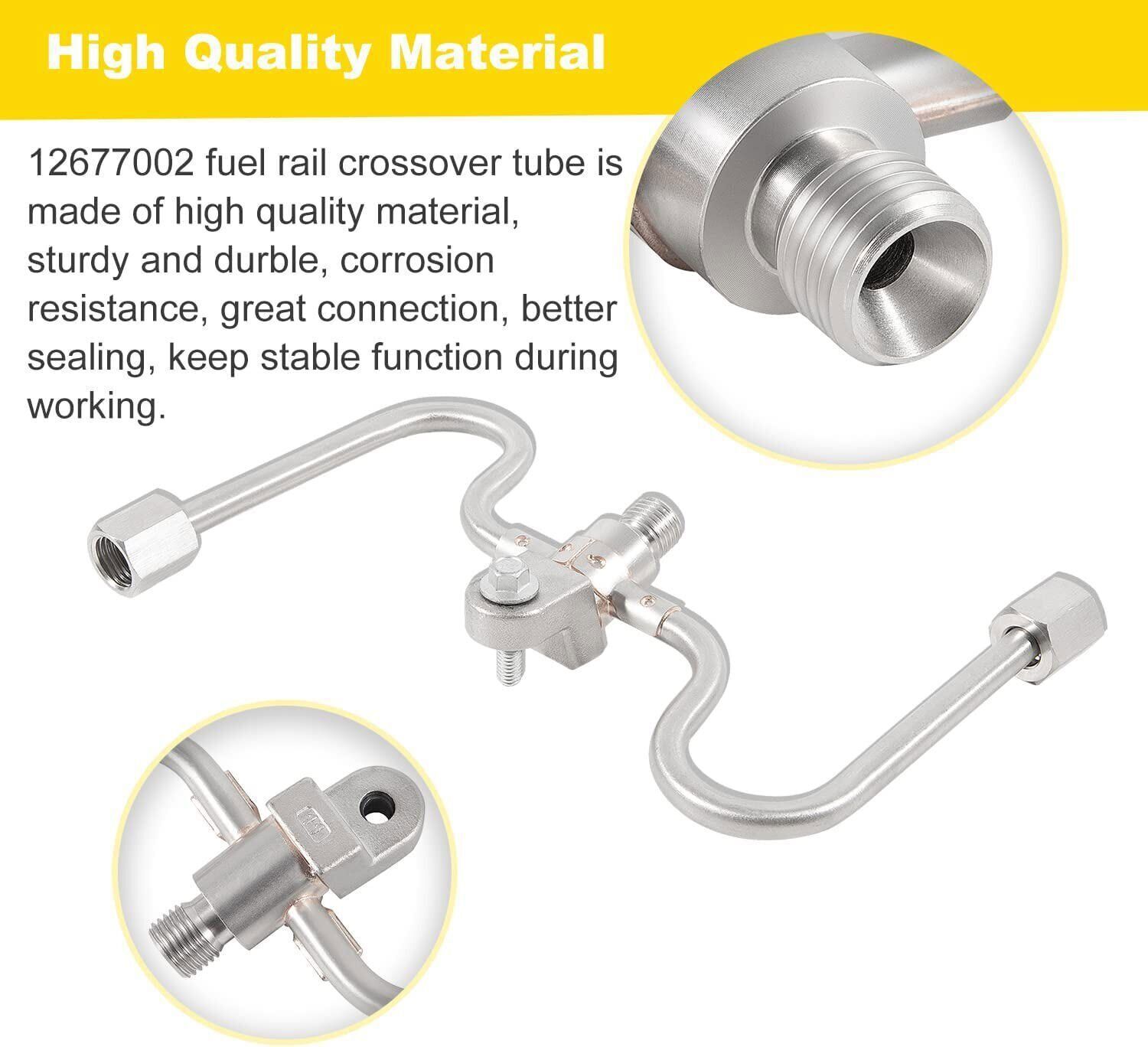 Fuel Injection Fuel Rail Crossover Tube for GMC Chevrolet 12618336 ...