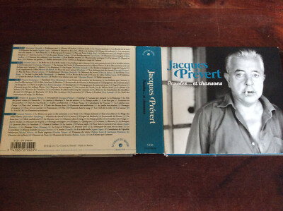 Jacques Prevert - Paroles...Et Chansons [5 CD Album] | eBay.de