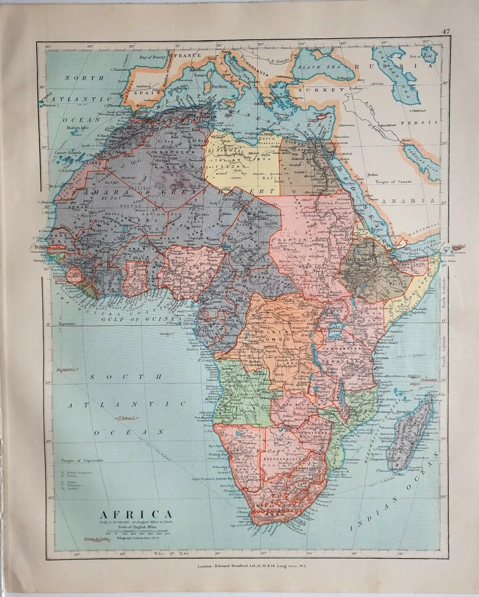 Cape Of Good Hope World Map
