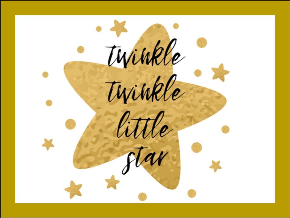 Twinkle Twinkle Little Star Baby Shower Clip Art Twinkle Twinkle Litte