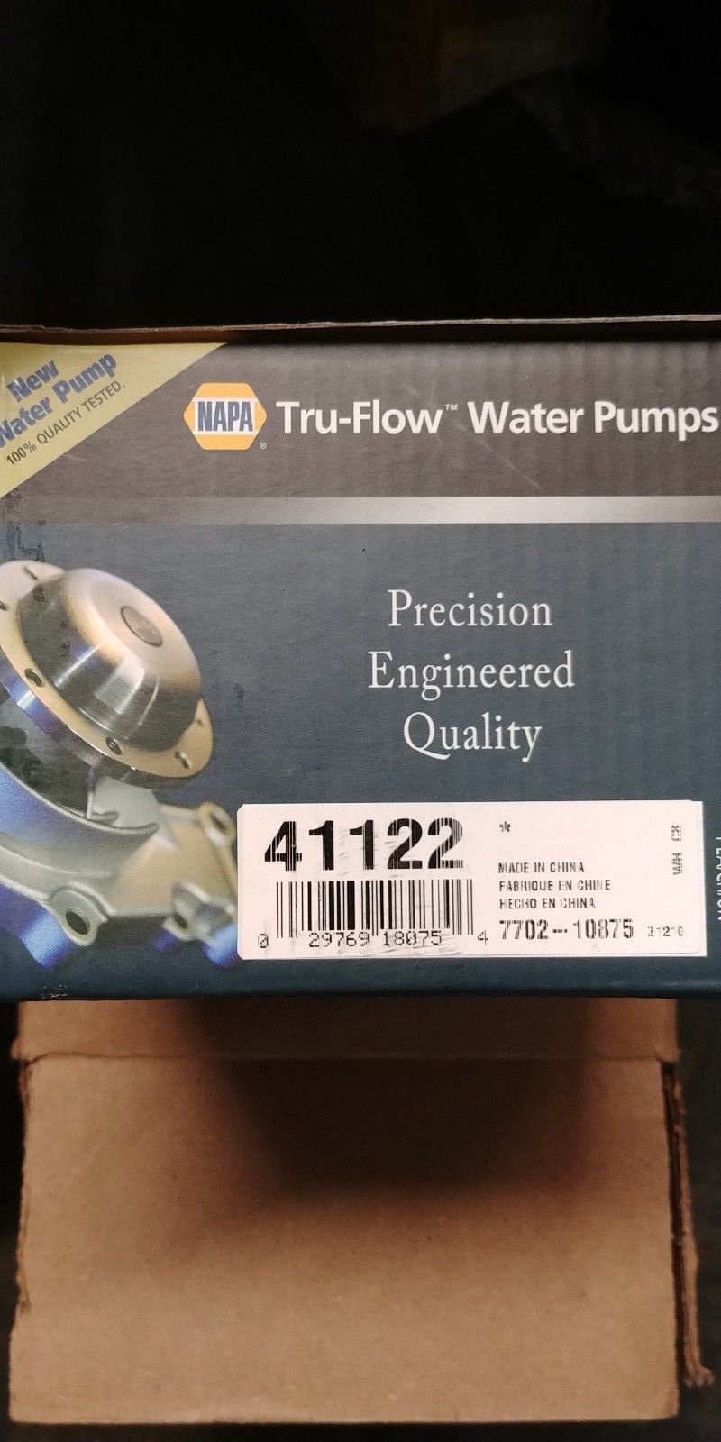 NAPA 41122 TRU-FLOW WATER PUMP | eBay