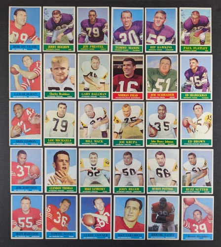 1964 Philadelphia Football Set Break 30 Cards | eBay