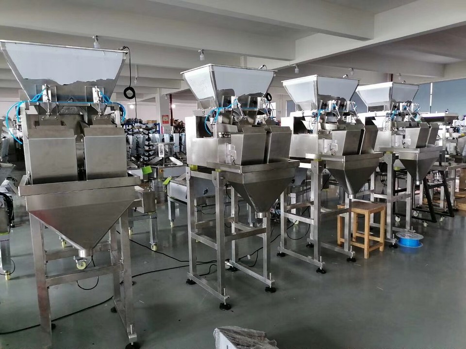 Automatic Vertical Vibration Filling Machine Granual Rice Weighing ...