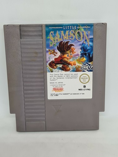 NES Little Samson PAL Nintendo only Cartridge Ultra Rare | eBay
