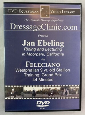 Horse Dressage Clinic DVD Jan Ebeling Feleciano Equestrian Library | eBay
