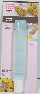 Sweet Creations by Good Cook SILICONE Pastry Brush - with Plunger | eBay