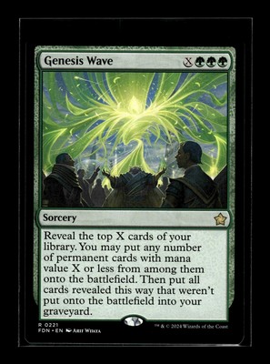 GENESIS WAVE Foundations #221 FDN(NM+)(MTG) | eBay