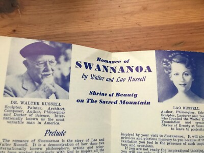 Walter and Lao Russell University of Science and Philosophy The Science ...