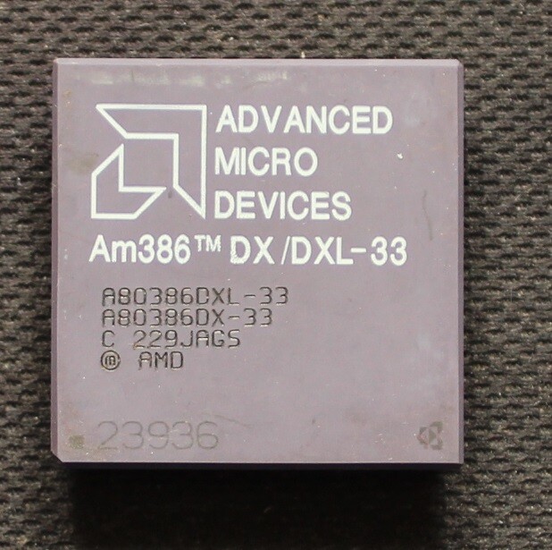 80386 CPU - AMD Am386 DX/DXL-33 - 33MHz - TESTED | eBay