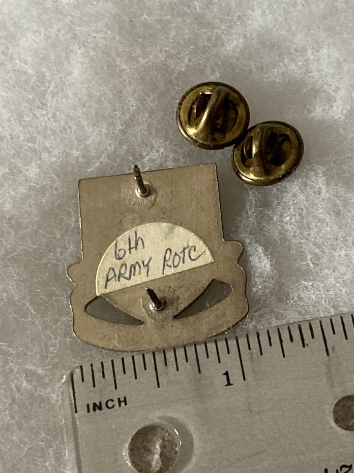 Authentic US Army 6th Army ROTC School DI DUI Unit Insignia 6F | eBay