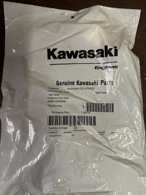 Genuine OEM Kawasaki Harness 26030-7008 KAW 26031-1624 for sale online ...