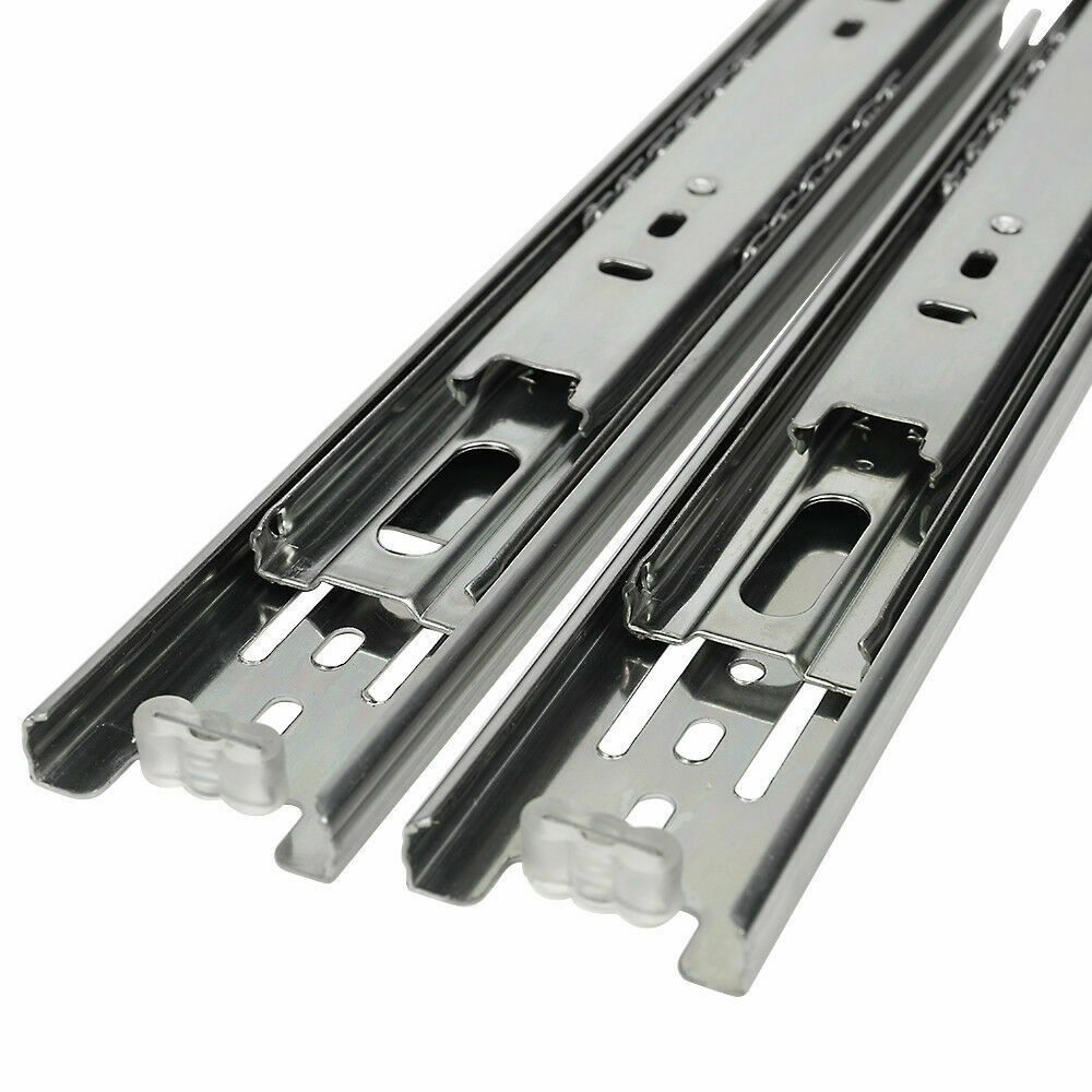 Heavy Duty Drawer Slides Draw Runners Ball Bearing Full Extension 250mm ...