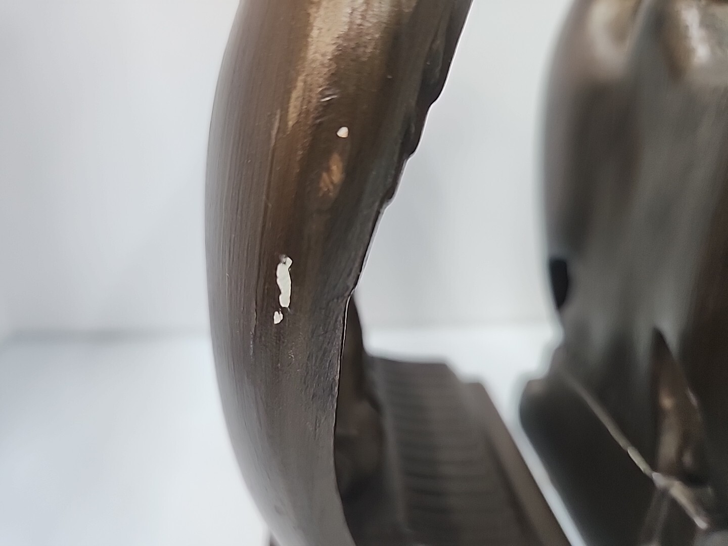 Pair Of Vintage Atlantic Mold Ceramic Eagle Bookends Painted To Look ...