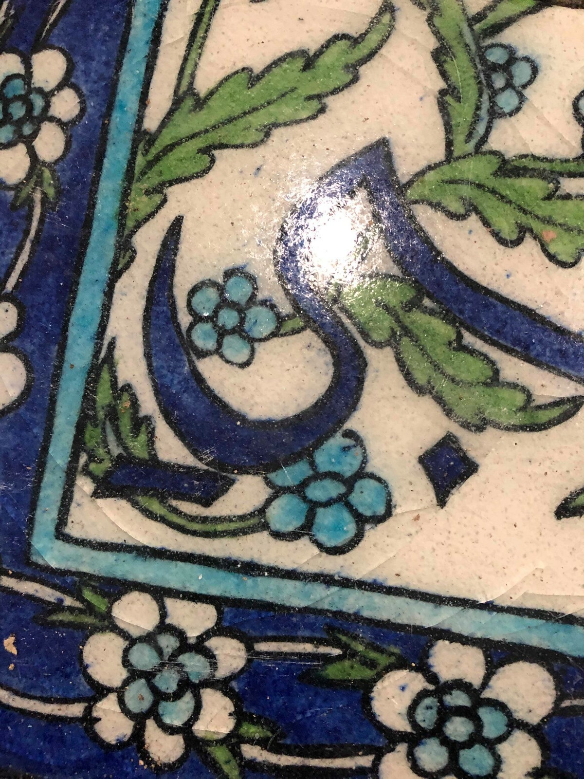 Islamik Rare Handcrafted Damas 6 Tiles Mamluk Architectural Ceramics 8 ...