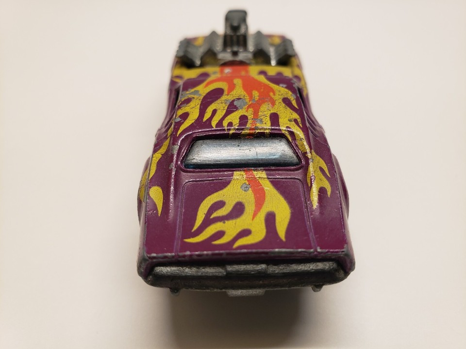 Hot Wheels Redline 1970 Rodger Dodger Plum Purple w Flames | eBay