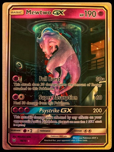 Pokemon Mewtwo GX Secret Shining - munimoro.gob.pe