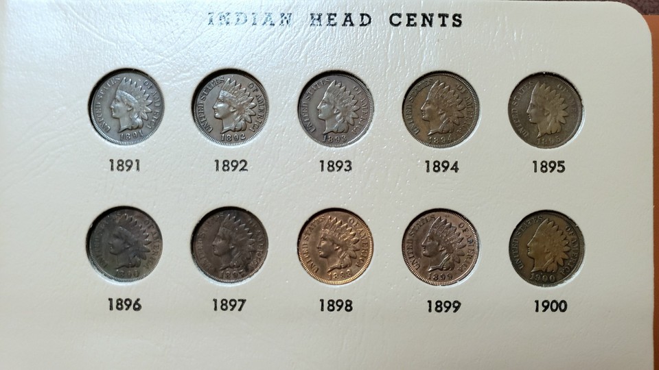 Complete Indian Head Set Collection with Flying Eagle Cent | eBay