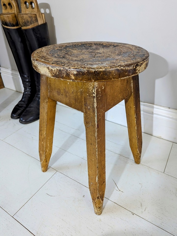 Antique Arts and Crafts Stool FREE POSTAGE | eBay UK