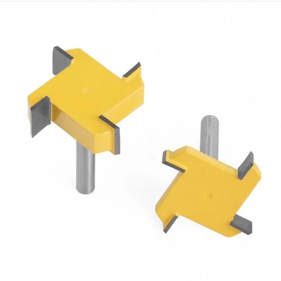 8mm Shank Router Bit with Carbide Tips T Slot Cutter for Wood MDF and ...