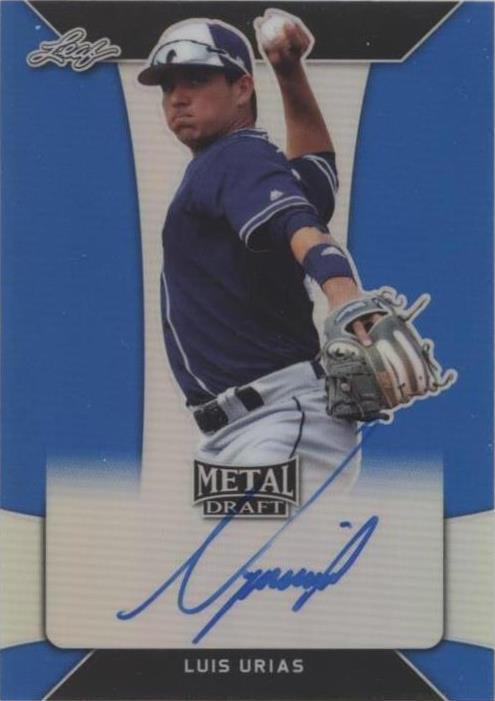 2018 Leaf Metal Draft - Luis Urias #BA-LU1 Blue /35 (AU, RC) for sale ...