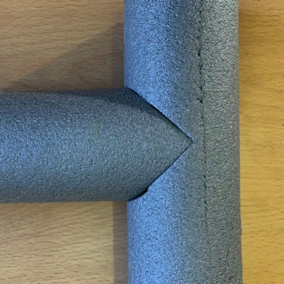 2x Tube Lagger Pro, Foam Pipe Cutter Tool, Two Tube Insulation Cutting ...