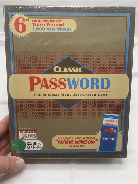 Endless Games Password Board Game - Multicolor for sale online | eBay