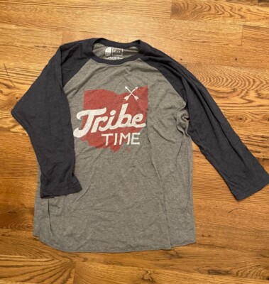 Cleveland Indians tribe time Shirt Men's XXL super soft Long Sleeve ...